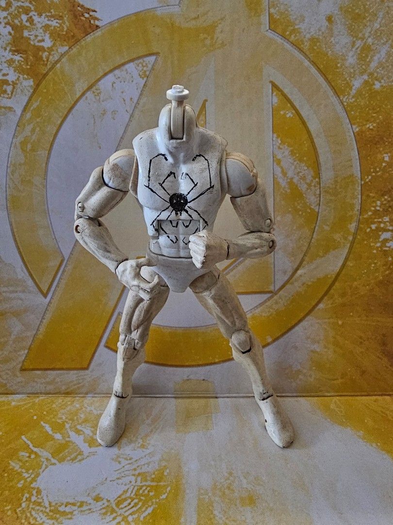 Marvel Legends Kitbash 1 (Spirit Spider w/o head), Hobbies & Toys, Toys ...
