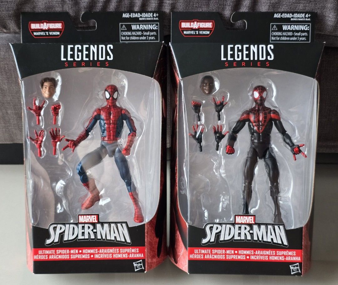 MARVEL LEGENDS SPIDER-MAN : ULTIMATE SPIDER-MAN SET, Hobbies & Toys ...