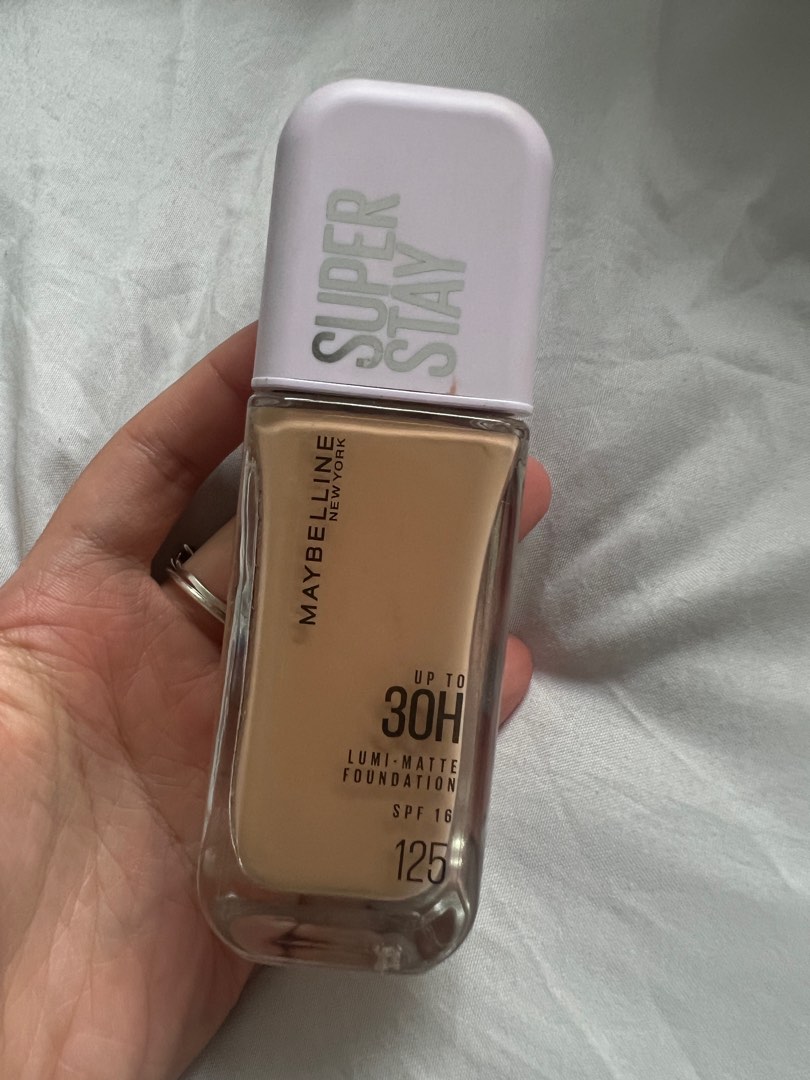 Maybelline Super Stay Lumi-Matte Foundation - 125, Beauty & Personal ...