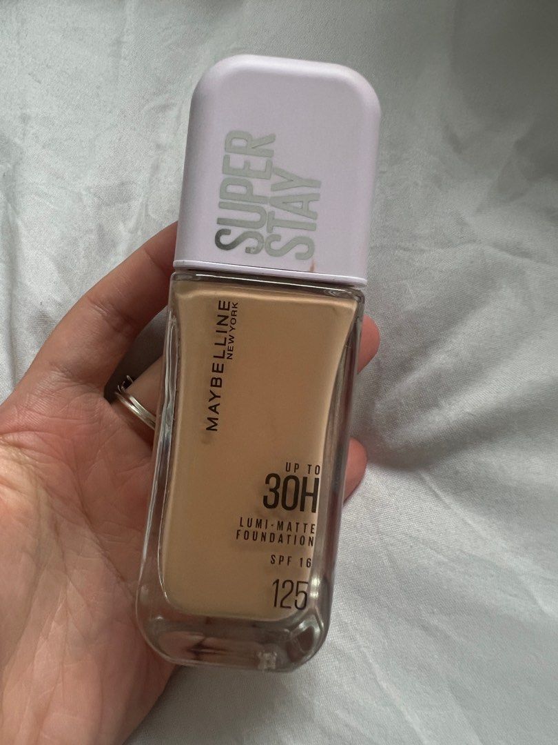 Maybelline Super Stay Lumi-Matte Foundation - 125, Beauty & Personal ...