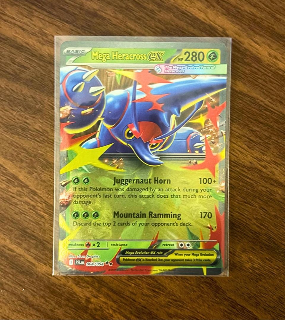 heracross mega evolution tcg
