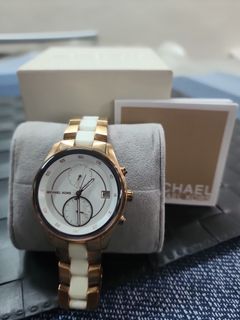 Michael Kors MK-8660 Chronograph Watch, Luxury, Watches on Carousell