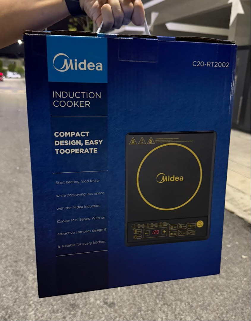 Midea Induction Cooker C20-RT2002, TV & Home Appliances, Kitchen ...