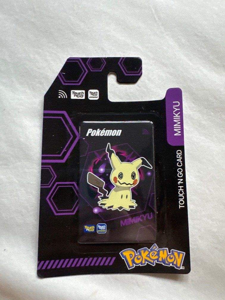 Mimikyu pokemon TNG touch n Go card, Everything Else, Others on Carousell