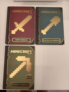 Minecraft Handbook Set - Updated Edition, Hobbies & Toys, Books ...