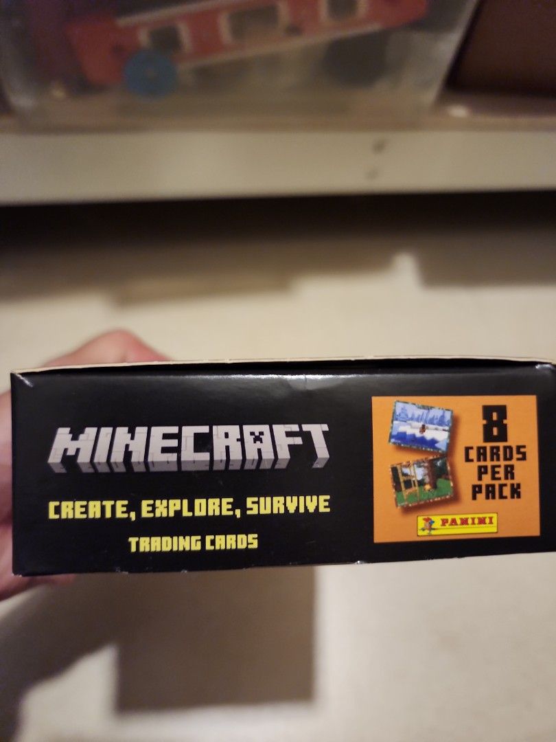 Minecraft Trading Cards - Panini, Hobbies & Toys, Toys & Games on Carousell