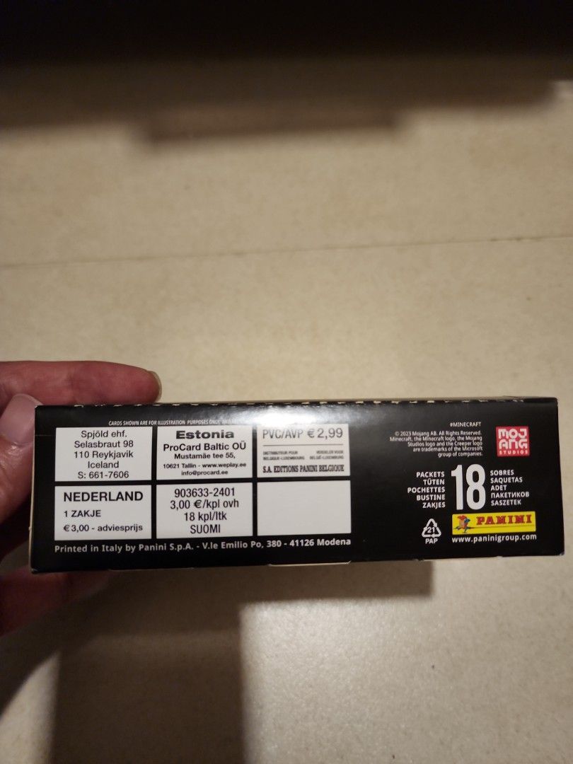 Minecraft Trading Cards - Panini, Hobbies & Toys, Toys & Games on Carousell