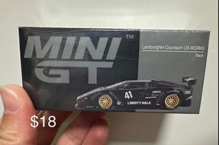 MiniGT LB Works Lamborghini Countach, Hobbies & Toys, Memorabilia ...