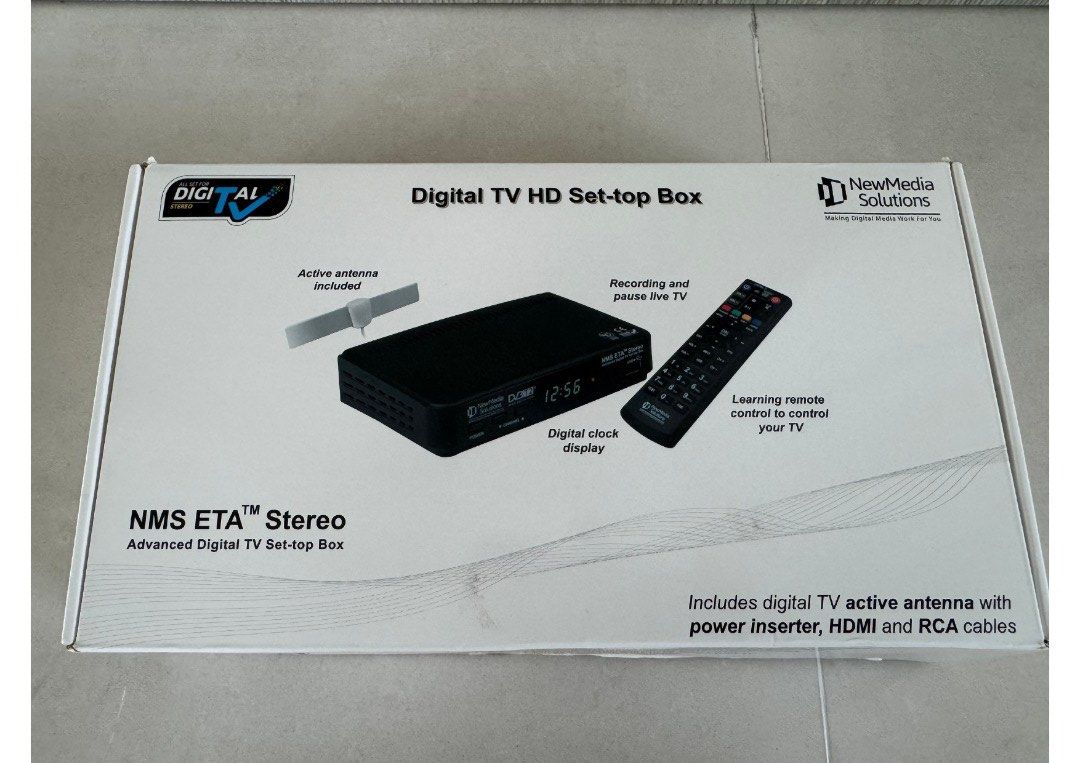 NewMedia Solutions Digital TV HD Set-top Box, TV & Home Appliances, TV ...