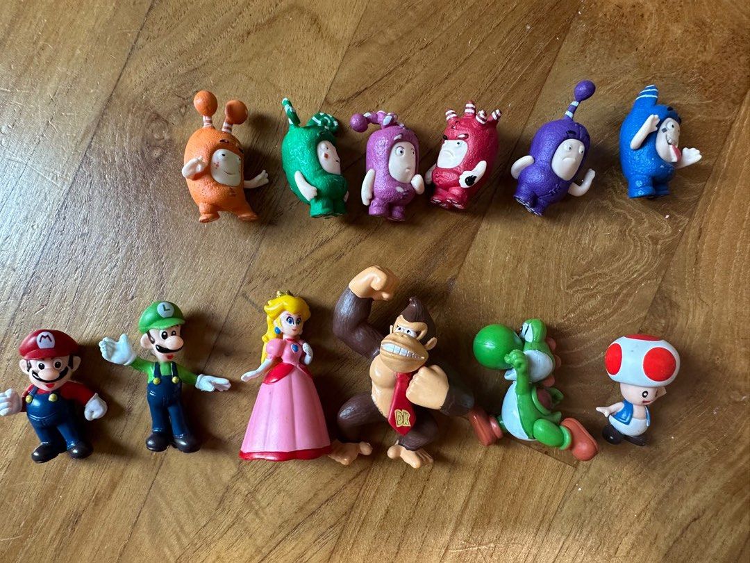 Nintendo Mario and Oddbods Toy Figures, Hobbies & Toys, Toys & Games on ...
