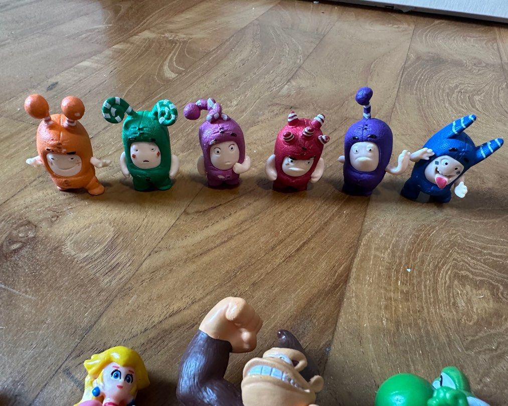 Nintendo Mario and Oddbods Toy Figures, Hobbies & Toys, Toys & Games on ...