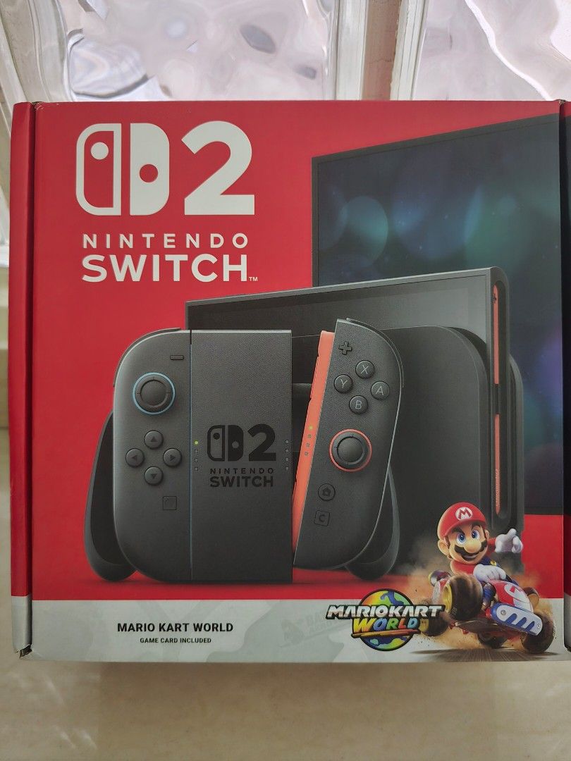 Nintendo Switch 2 Console - Mario Kart World Edition, Video Gaming ...