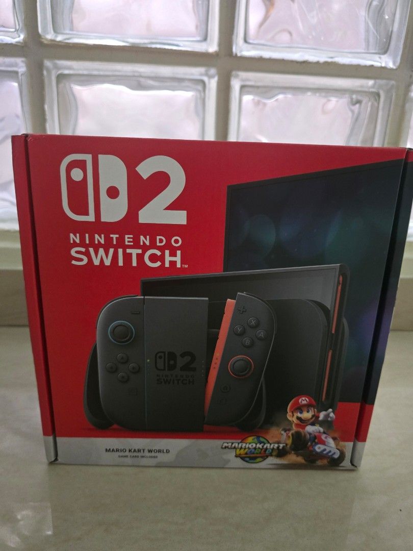 Nintendo Switch 2 Console - Mario Kart World Edition, Video Gaming ...
