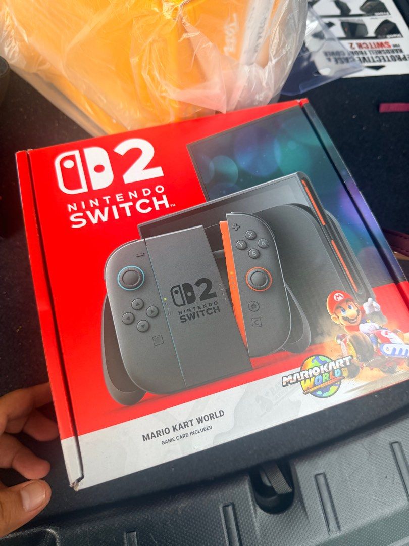 Nintendo Switch 2 Mario Kart World Edition, Video Gaming, Video Games ...