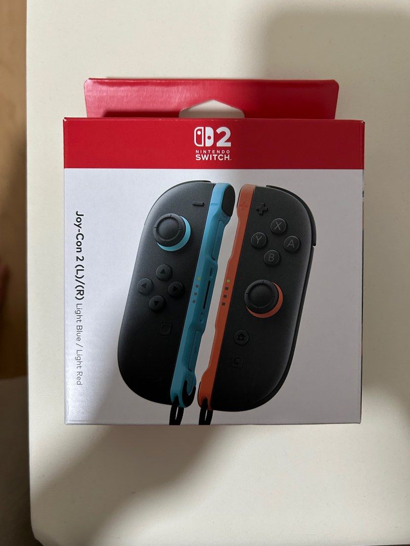 Nintendo Switch Joy-Con 2 (L)/(R) - Light Blue/Light Red, Video Gaming ...