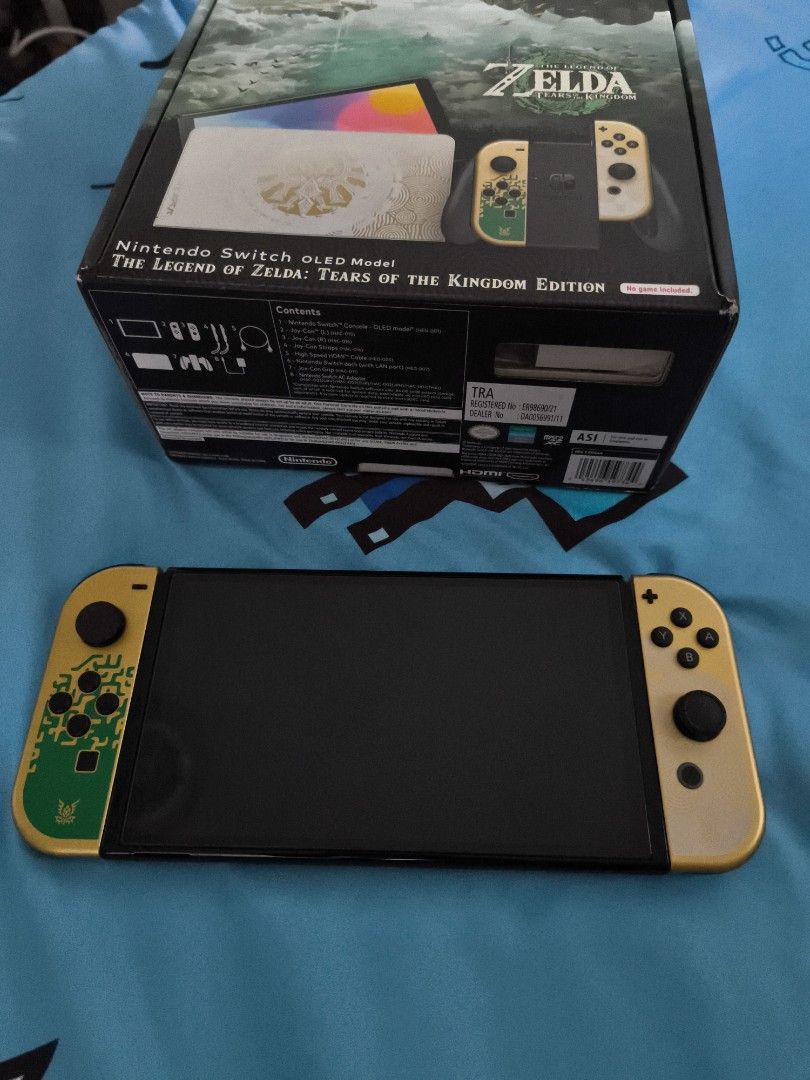 Nintendo Switch OLED The Legend of Zelda: Tears of the Kingdom Edition ...