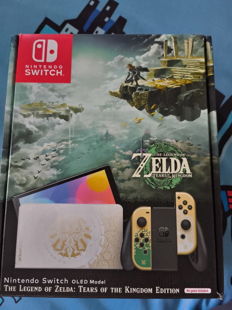Nintendo Switch OLED The Legend of Zelda: Tears of the Kingdom Edition ...