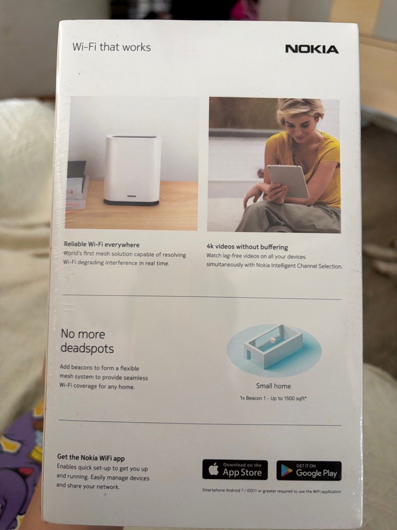 Nokia WiFi Beacon 1 - Brand New, Computers & Tech, Parts & Accessories ...