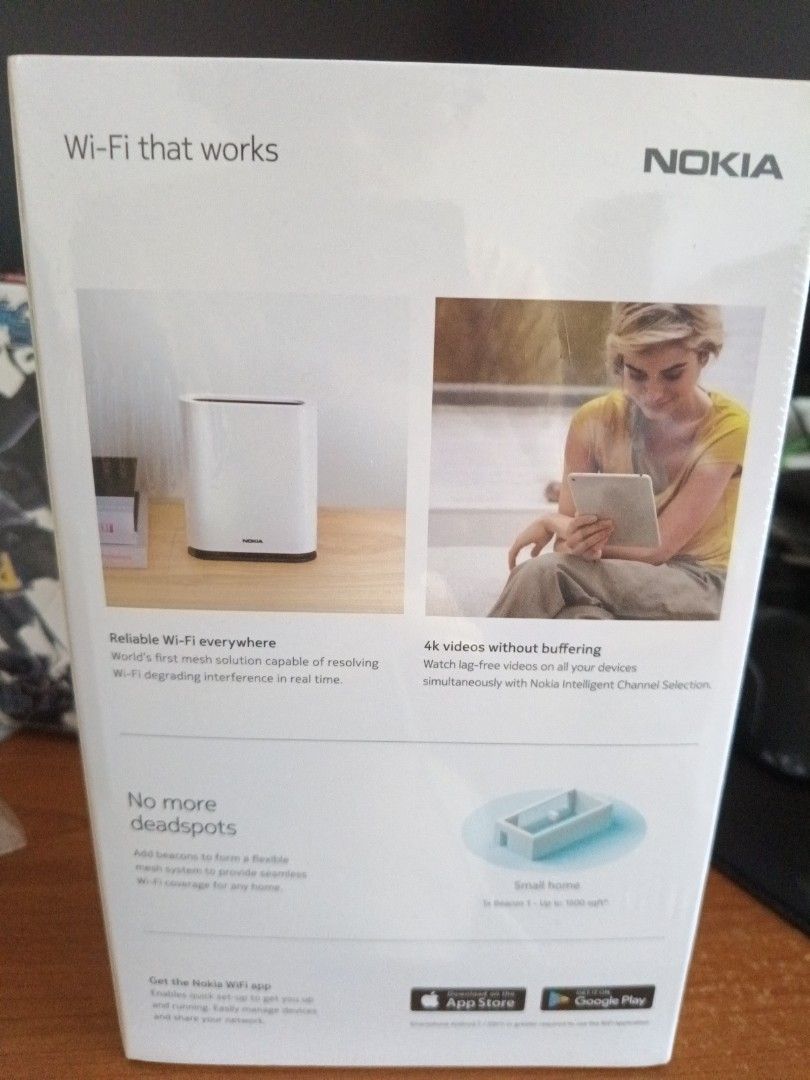 Nokia WiFi Beacon 1 - Brand New, Computers & Tech, Parts & Accessories ...