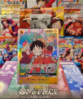 One Piece Card Game TCG - Manga Monkey D. Luffy, Hobbies & Toys, Toys ...