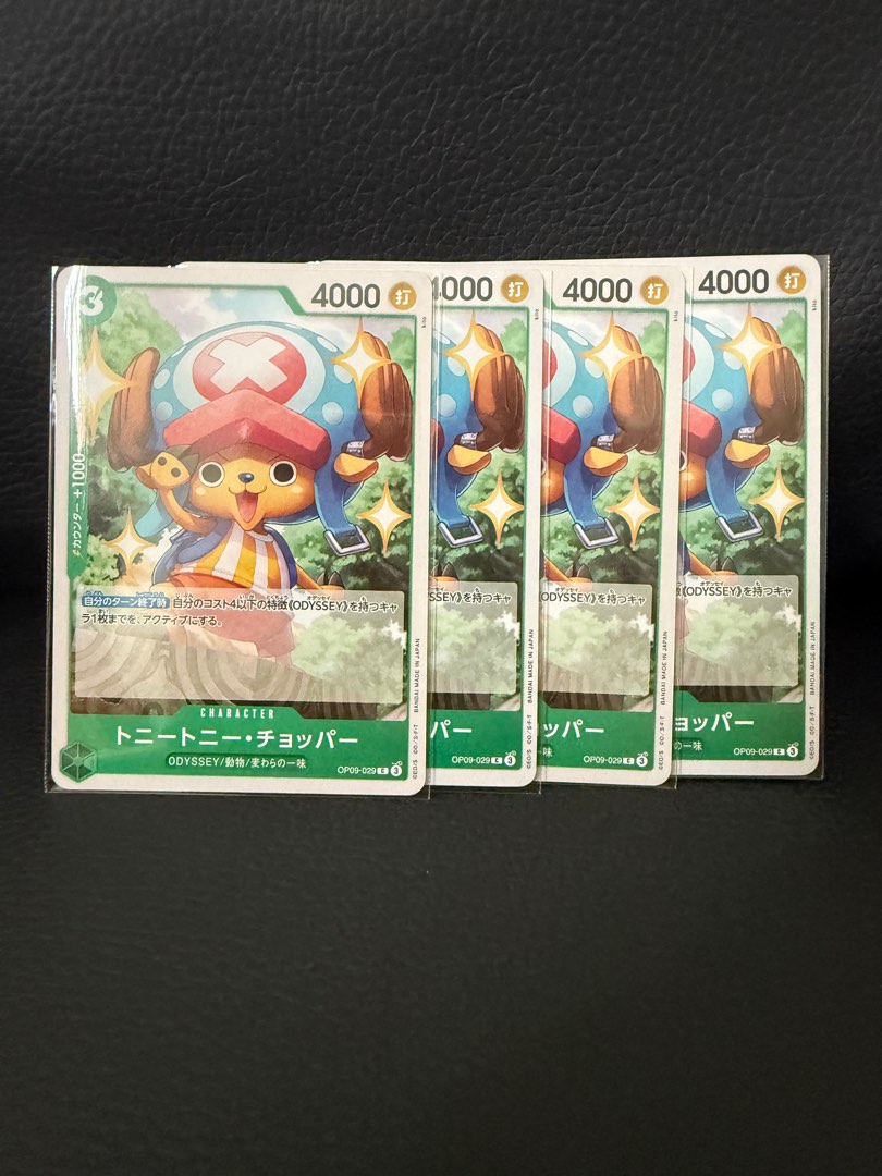 One Piece Card Game - Tony Tony Chopper OP09-029, Hobbies & Toys, Toys ...