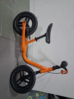 Strider Balance Bike - Orange, Sports Equipment, Bicycles & Parts, Bicycles on Carousell