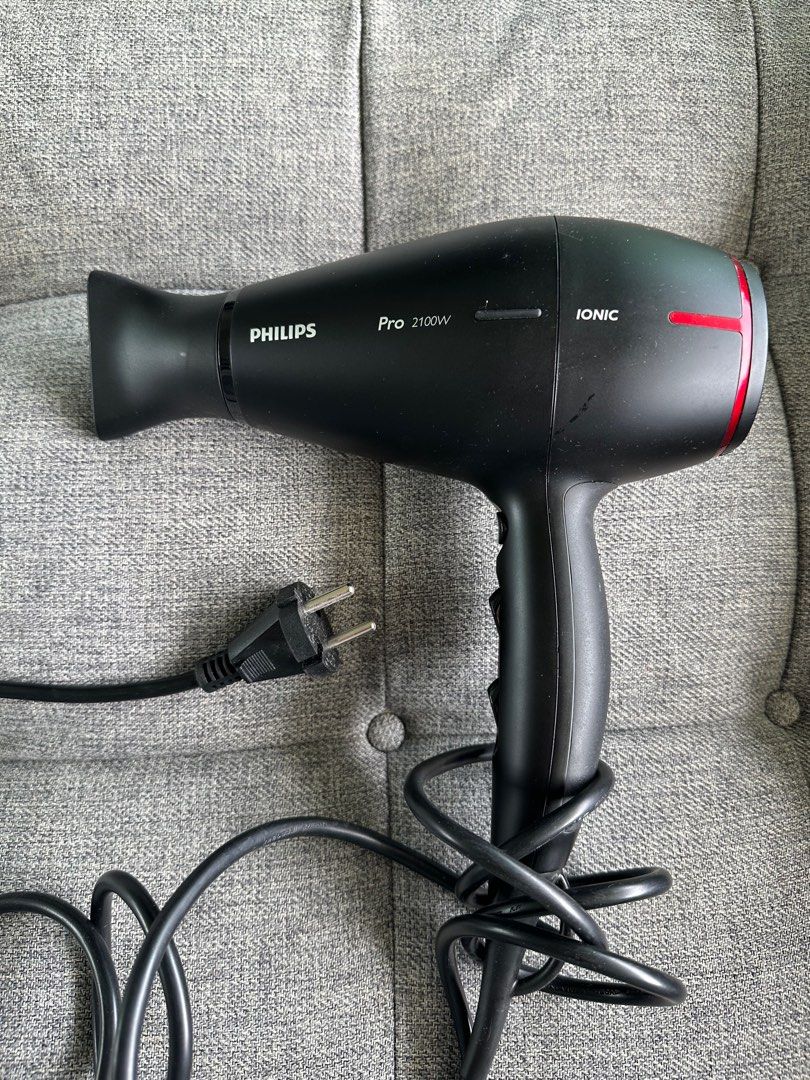 Philips Pro 2100W Ionic Hair Dryer, Beauty & Personal Care, Hair ...