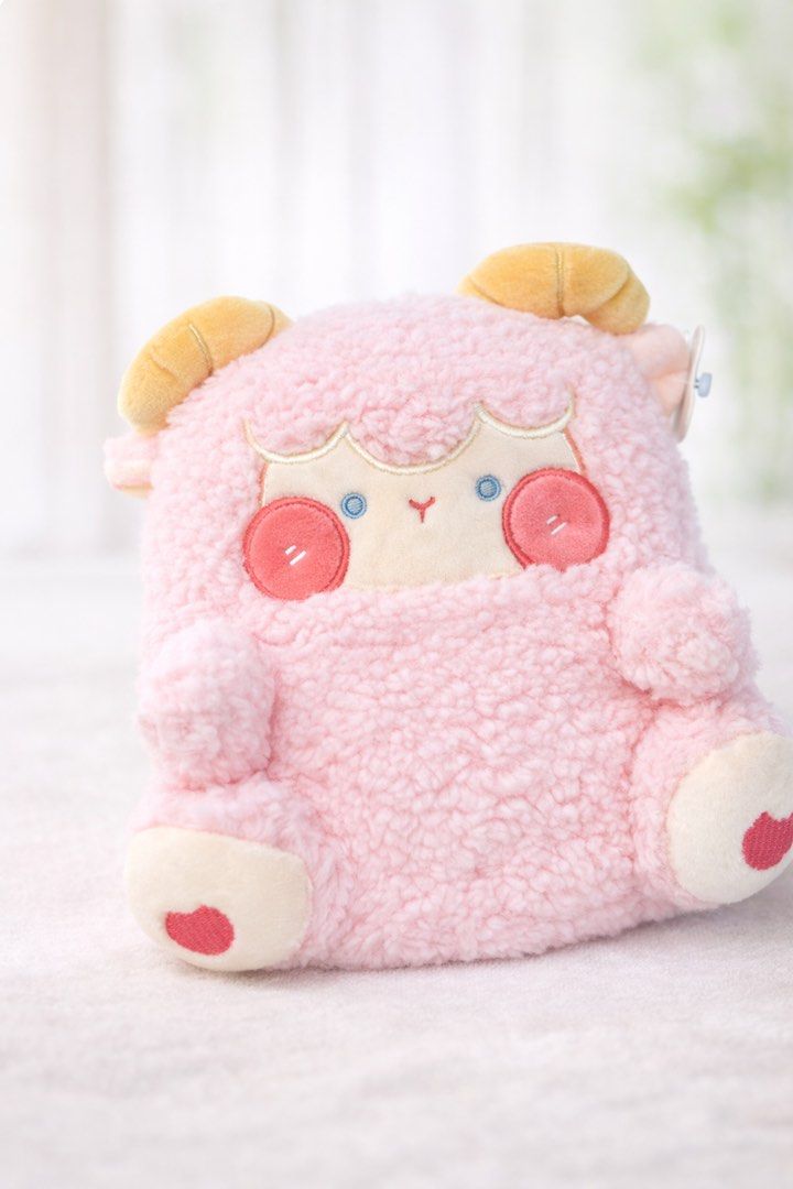 Pink Sheep Plush Toy, Hobbies & Toys, Toys & Games on Carousell