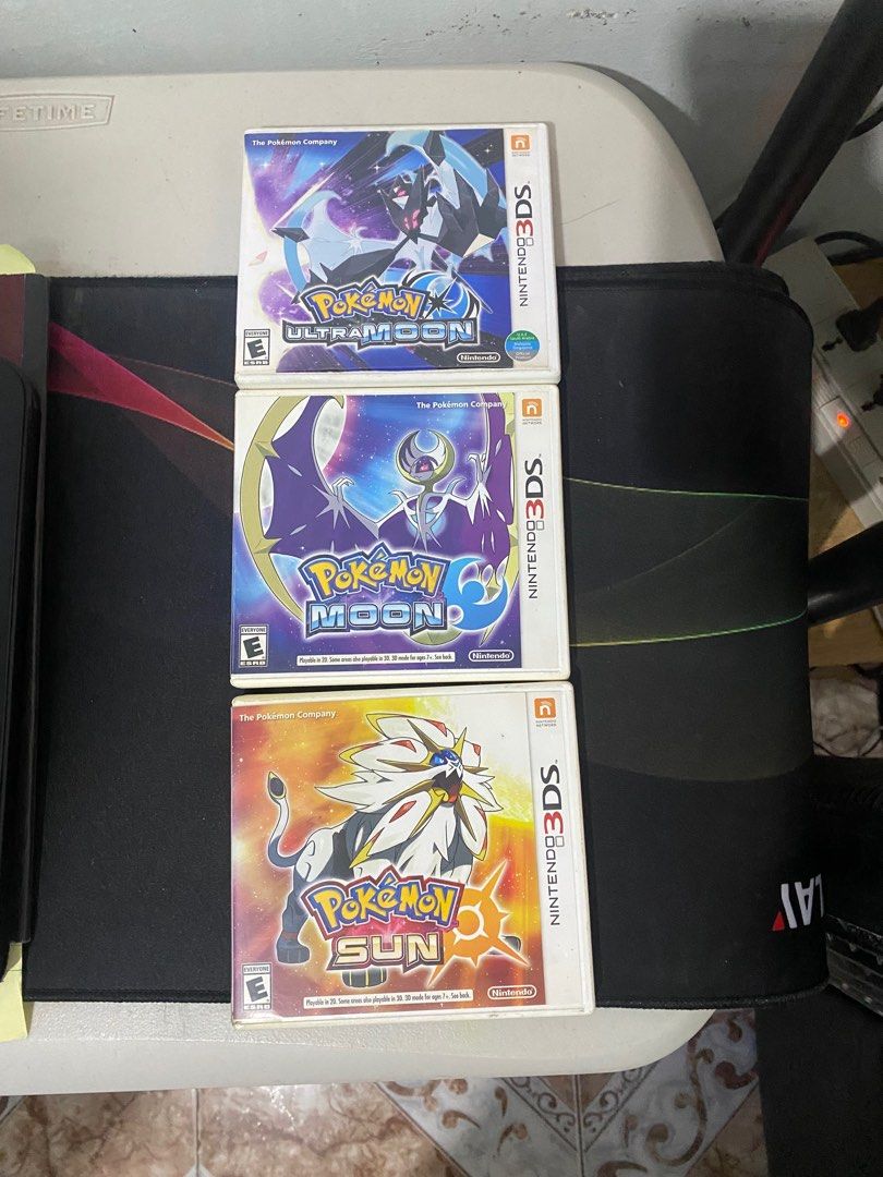 Pokemon 3DS: Pokémon Ultra Moon, Moon, Sun, Video Gaming, Video Games ...