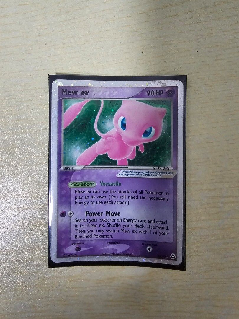 Pokemon Mew ex Trading Card, Hobbies & Toys, Toys & Games on Carousell