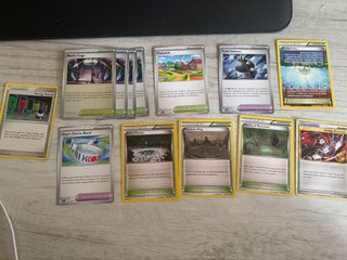 Pokemon TCG Trainer Cards - Fairy Garden, Town Store, Drops in the ...