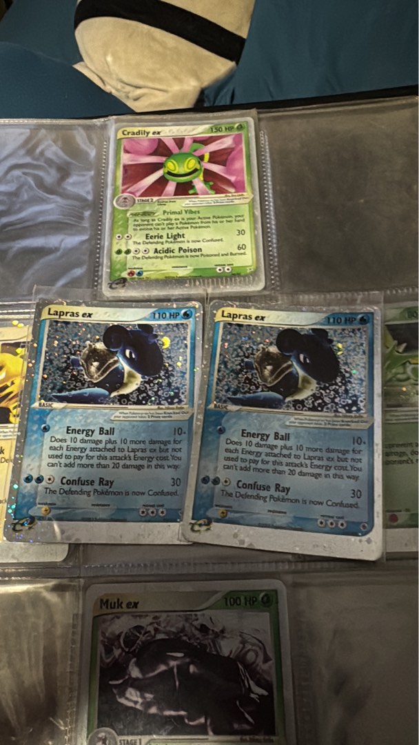 Pokémon TCG - Lapras EX, Hobbies & Toys, Toys & Games on Carousell