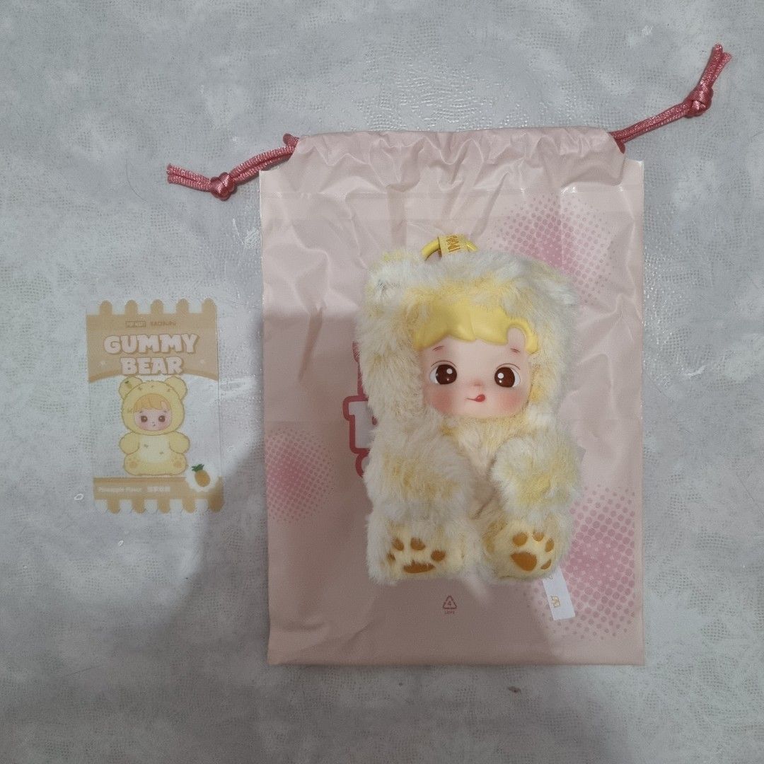 POP MART Hacipupu Gummy Bear Series - Vinyl Plush Pendant Blind Box ...