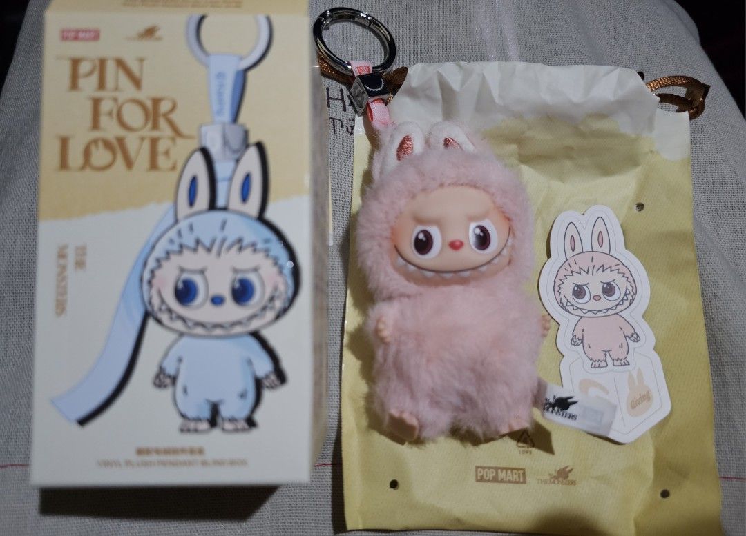 Pop Mart Pin For Love Keychain - G, Hobbies & Toys, Toys & Games on ...