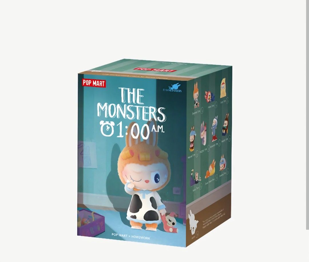 Pop Mart The Monsters 1:00 AM Series Blind Box, Hobbies & Toys, Toys ...