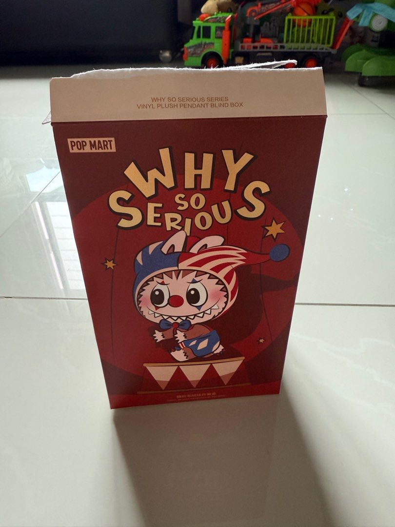 POP MART WHY SO SERIOUS Series Plush - Super Secret, Hobbies & Toys ...