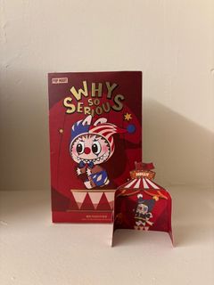 Brand New! Popmart Why So Serious Rainbow Jelly Bean & Labubu V1 Lychee ...