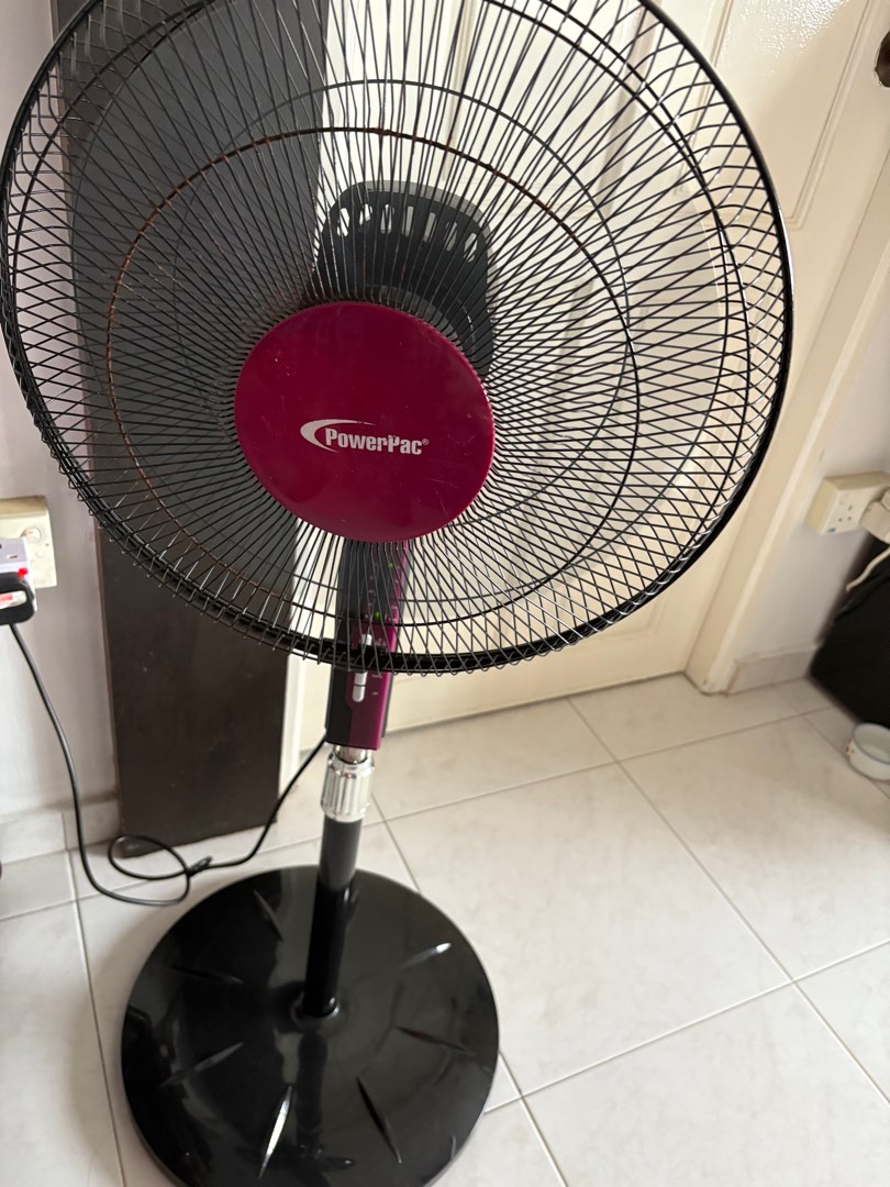 PowerPac Stand Fan, Furniture & Home Living, Lighting & Fans, Fans on ...