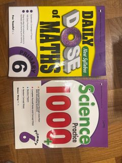 Primary 5/6 Maths & Science Revision Books, Hobbies & Toys, Books ...