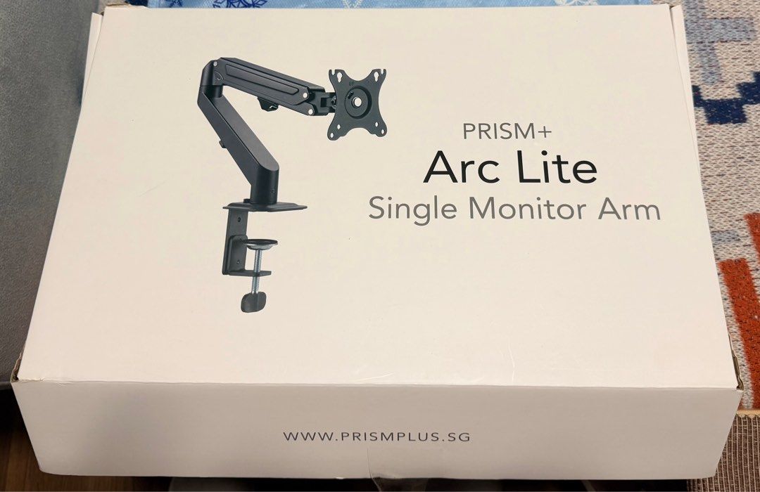 PRISM+ Arc Lite Single Monitor Arm - Brand New, Computers & Tech, Parts ...