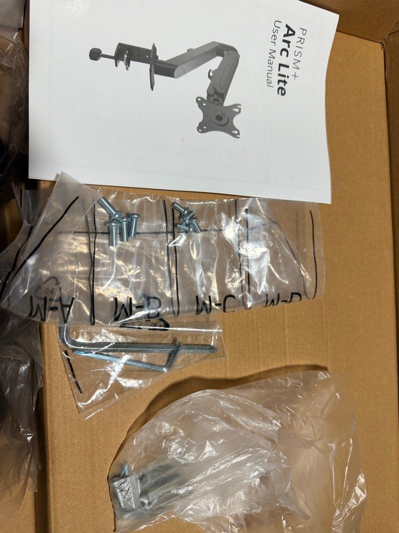 PRISM+ Arc Lite Single Monitor Arm - Brand New, Computers & Tech, Parts ...