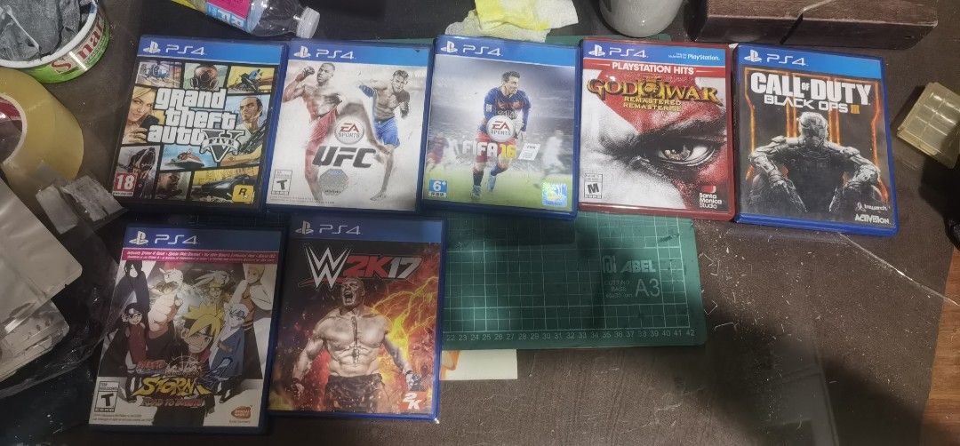 PS4 Games - Grand Theft Auto V, UFC, FIFA 18, God of War, Call of Duty ...