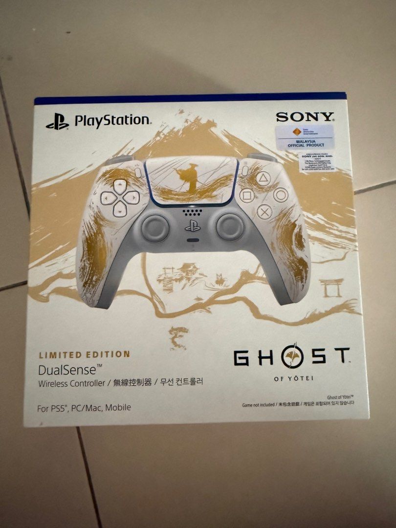 PS5 Dualsense Controller - Ghost Of Yotei Ver, Video Gaming, Gaming Accessories, Controllers on ...