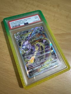 [BGS 7.5 POP 17 Mouth Swirl] Mewtwo Gold Star Holo R #103, Hobbies ...