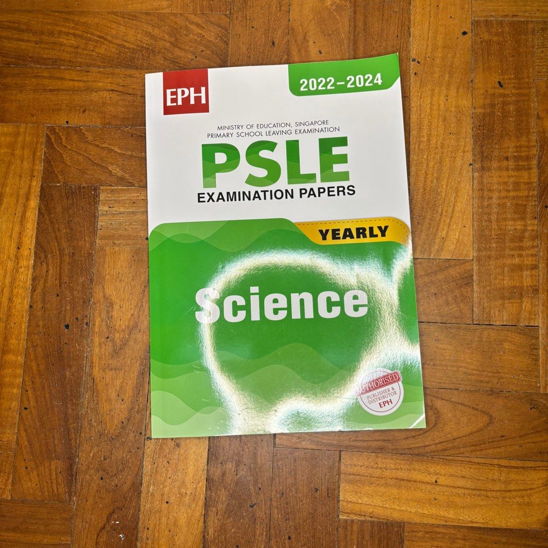 PSLE Science Examination Papers 2022-2024, Hobbies & Toys, Books ...