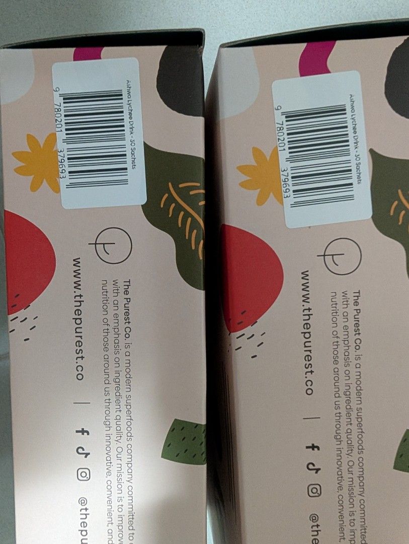 Purest Co. Ashwa Lychee Drink, Health & Nutrition, Health Supplements ...