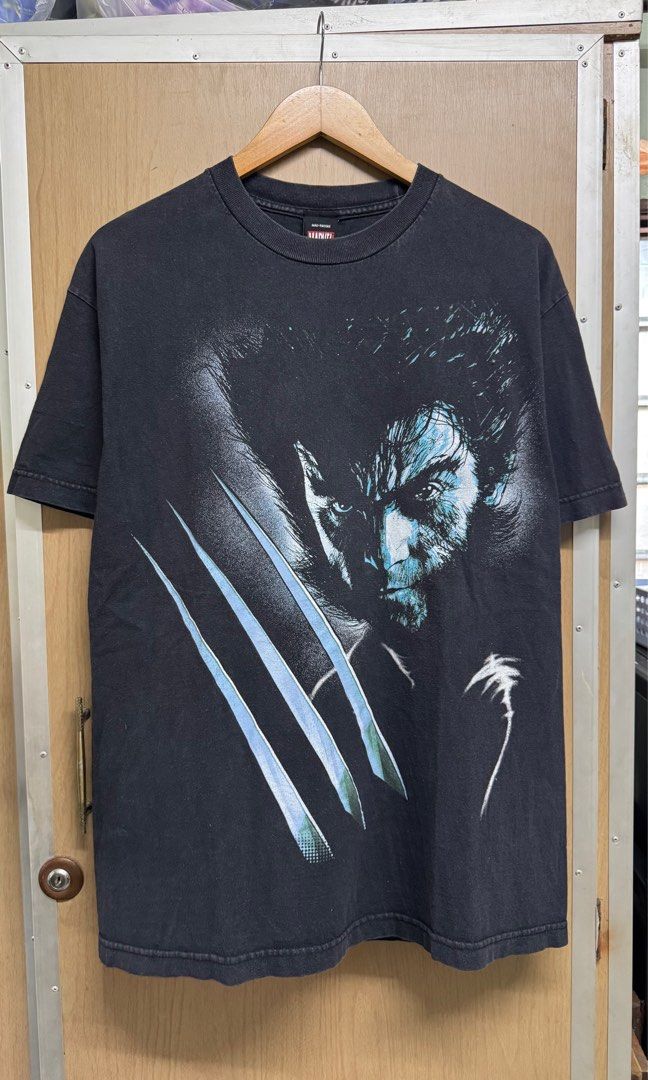 Rare Vintage Mad Engine Wolverine, Men's Fashion, Tops & Sets, Tshirts ...