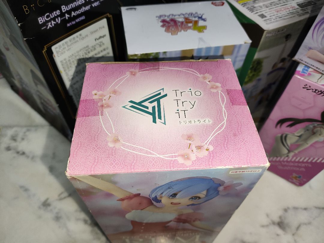 [Ready Stock] Furyu Re:Zero Kara Hajimeru Isekai Seikatsu Rem Trio-Try ...