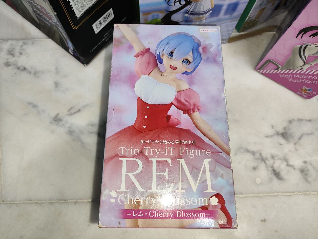 [Ready Stock] Furyu Re:Zero Kara Hajimeru Isekai Seikatsu Rem Trio-Try ...