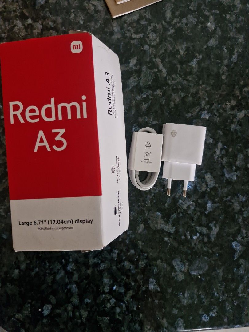 Redmi A3- midnight black 4GB RAM 128GB, Mobile Phones & Gadgets, Mobile ...